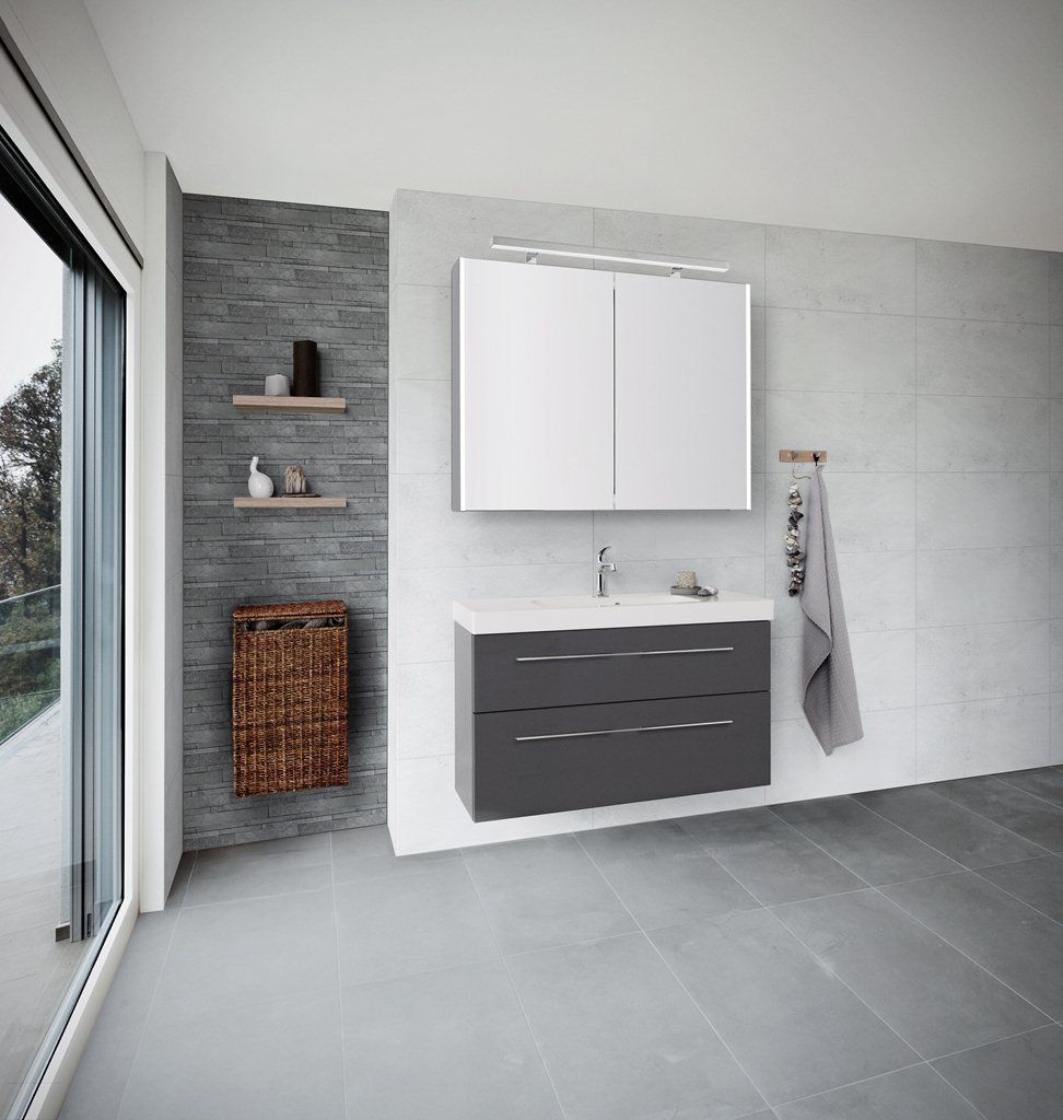 Waschtisch mit Unterschrank LUNA Menuet (Dansani) - Bad-Elegant