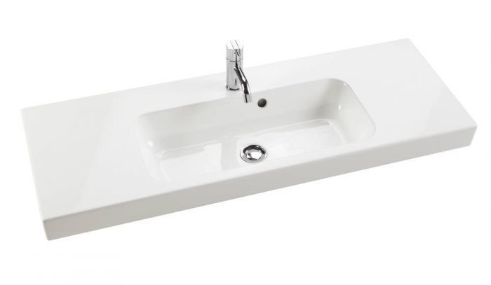 Dansani Mini Menuet Porzellan Waschtisch 51-101 cm - Bad-Elegant